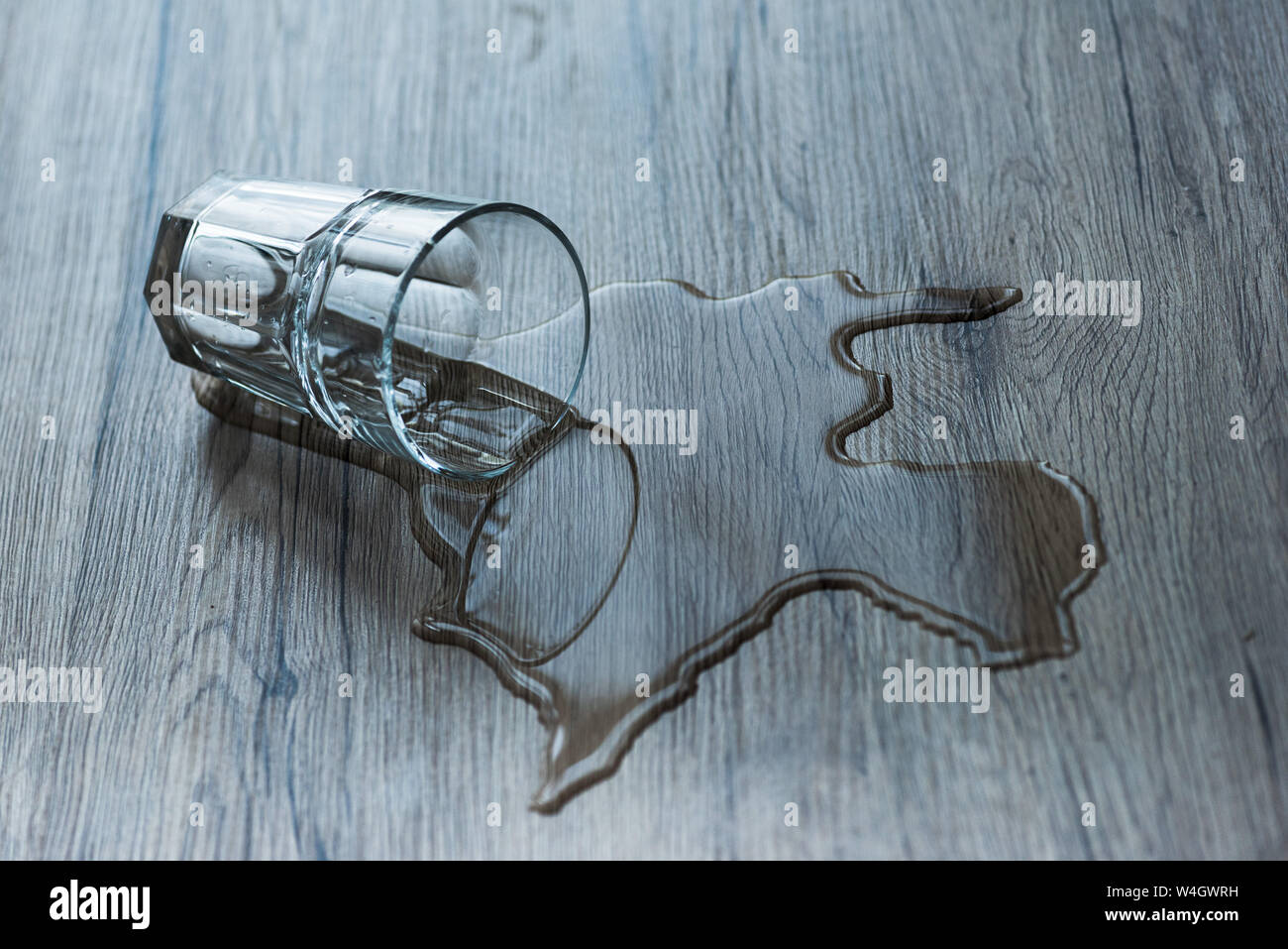 Water spilled hi-res stock photography and images - Alamy