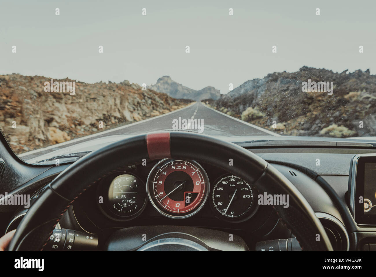 Personal perspective in a car hi-res stock photography and images - Alamy