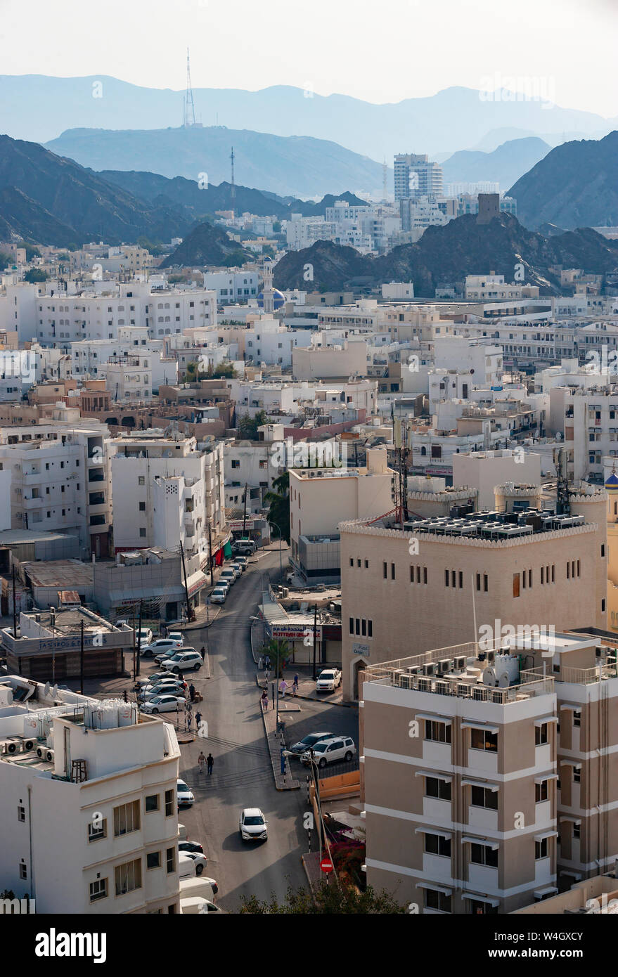Cityscape, Matrah, Muscat, Oman Stock Photo - Alamy