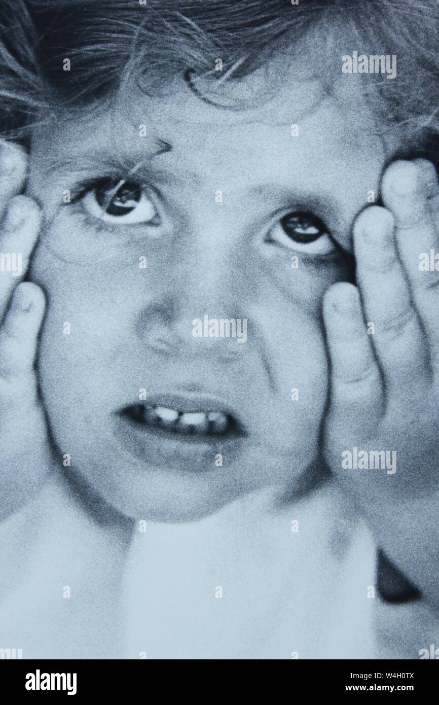 Fine black and white art photography from the 1970s of a young girl ...
