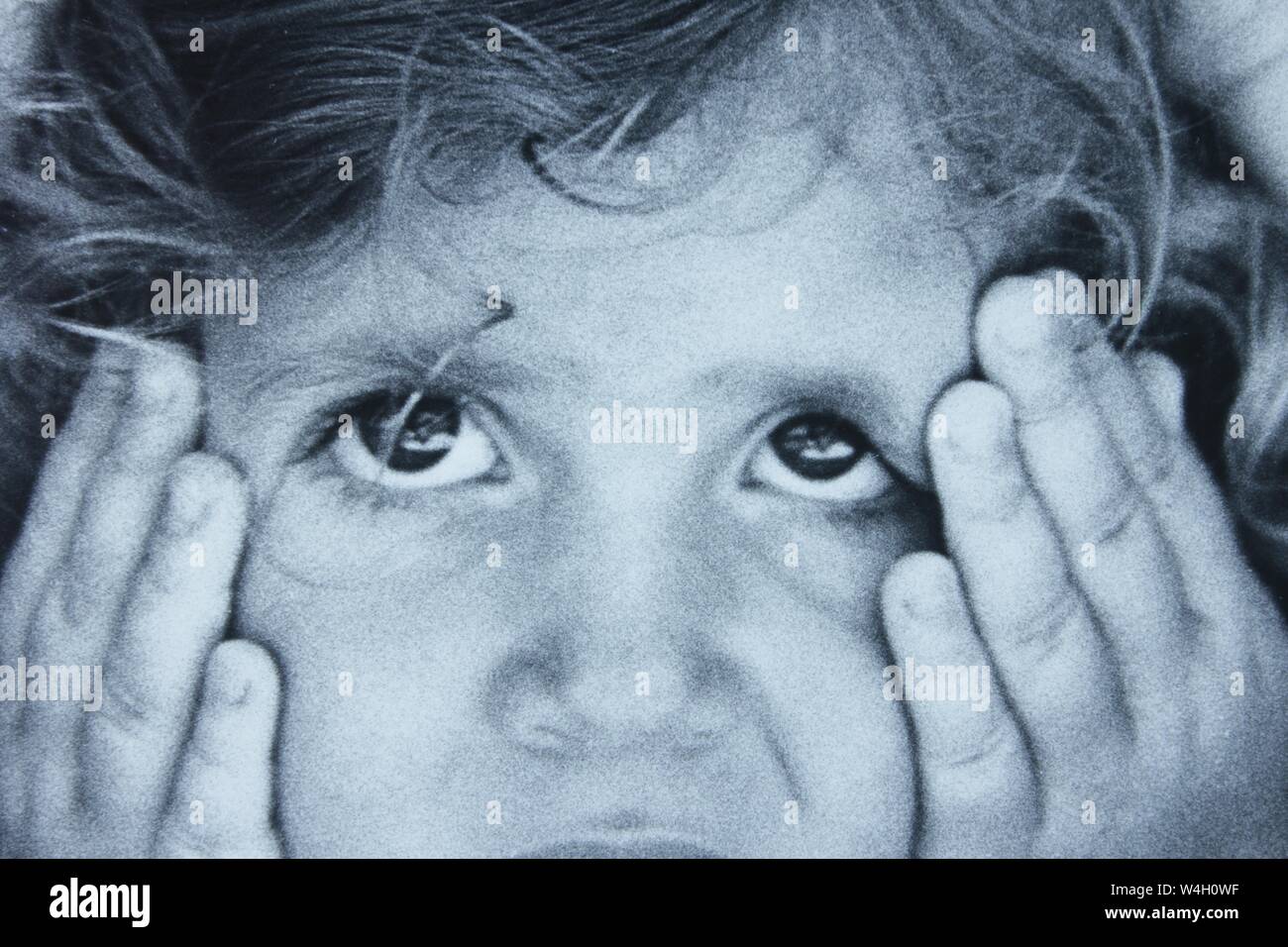 Fine black and white art photography from the 1970s of a young girl ...