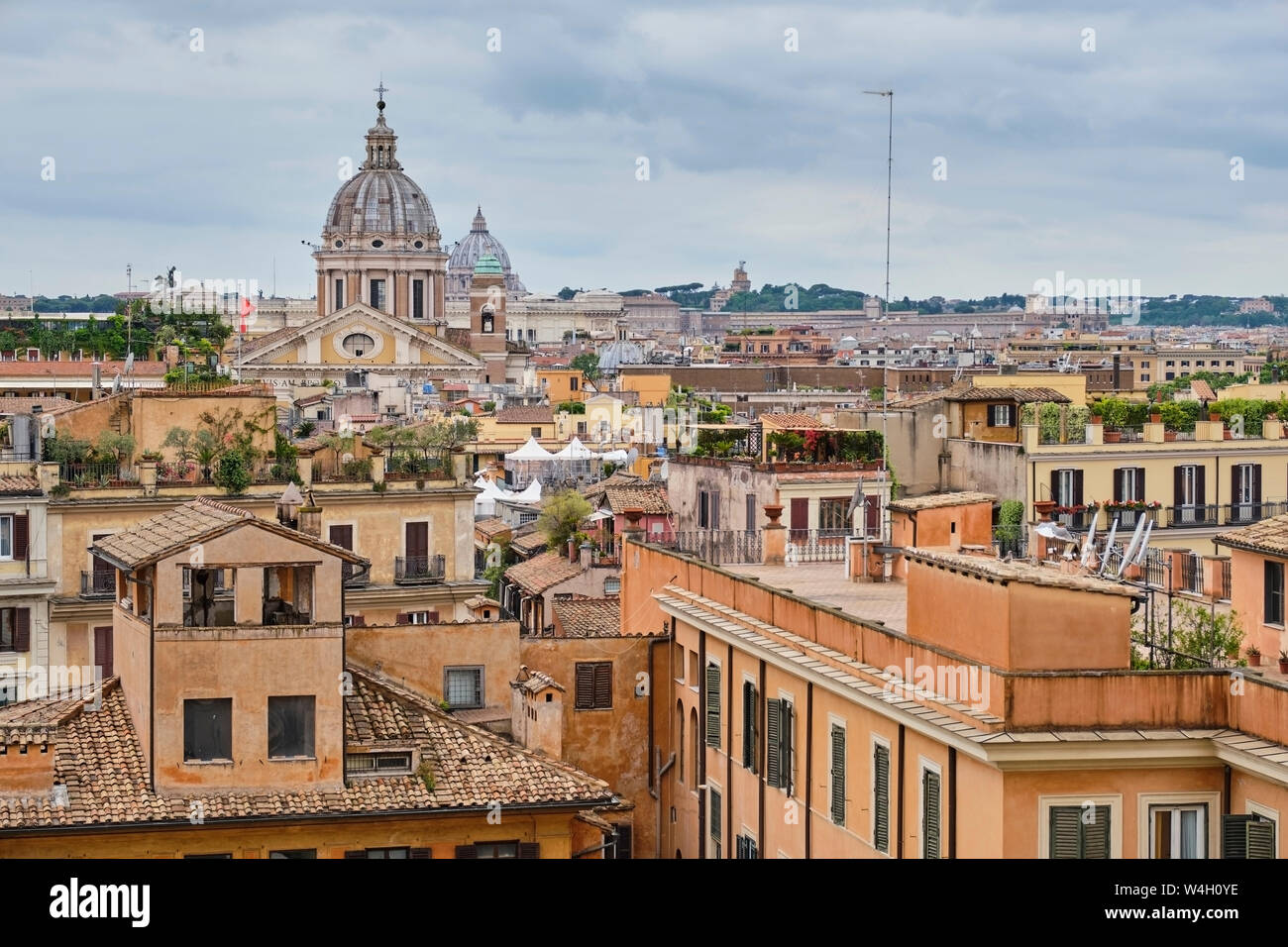 Spanish steps rome italy hi-res stock photography and images - Alamy