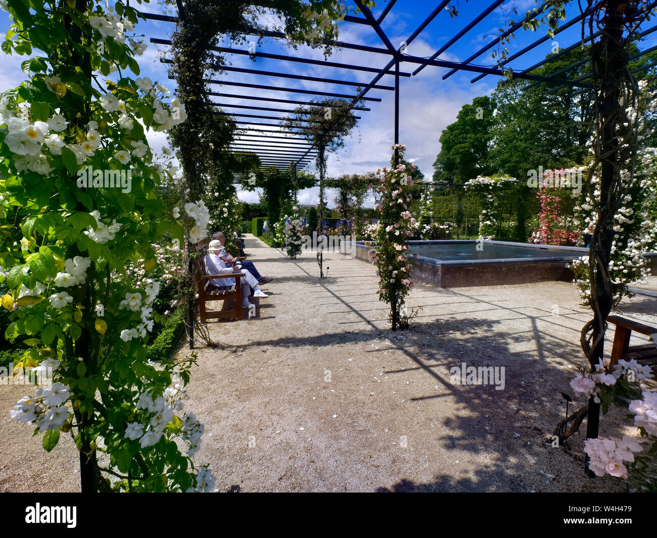 The Alnwick Garden Stock Photo - Alamy