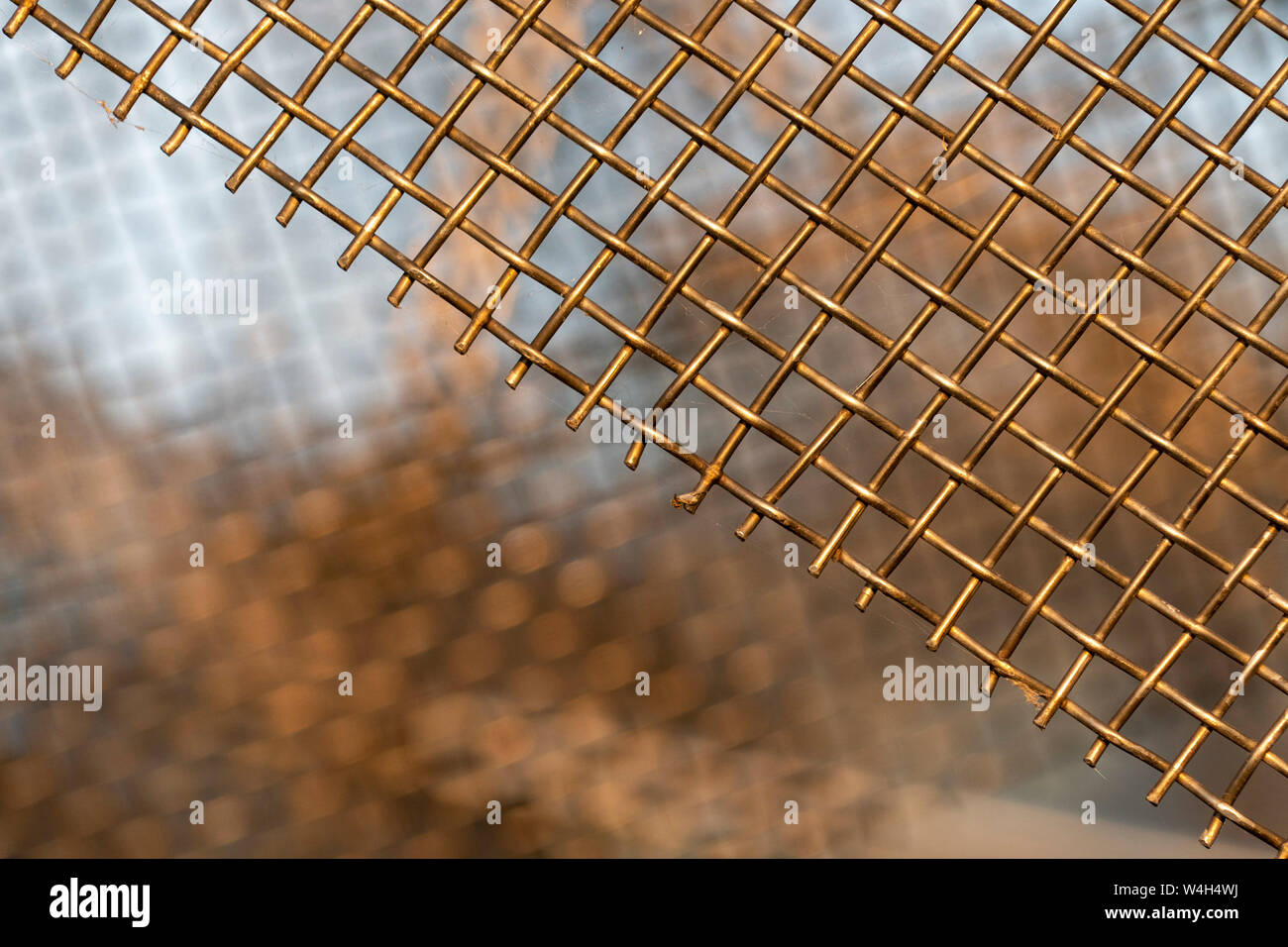 gold metallic grid background texture Stock Photo - Alamy