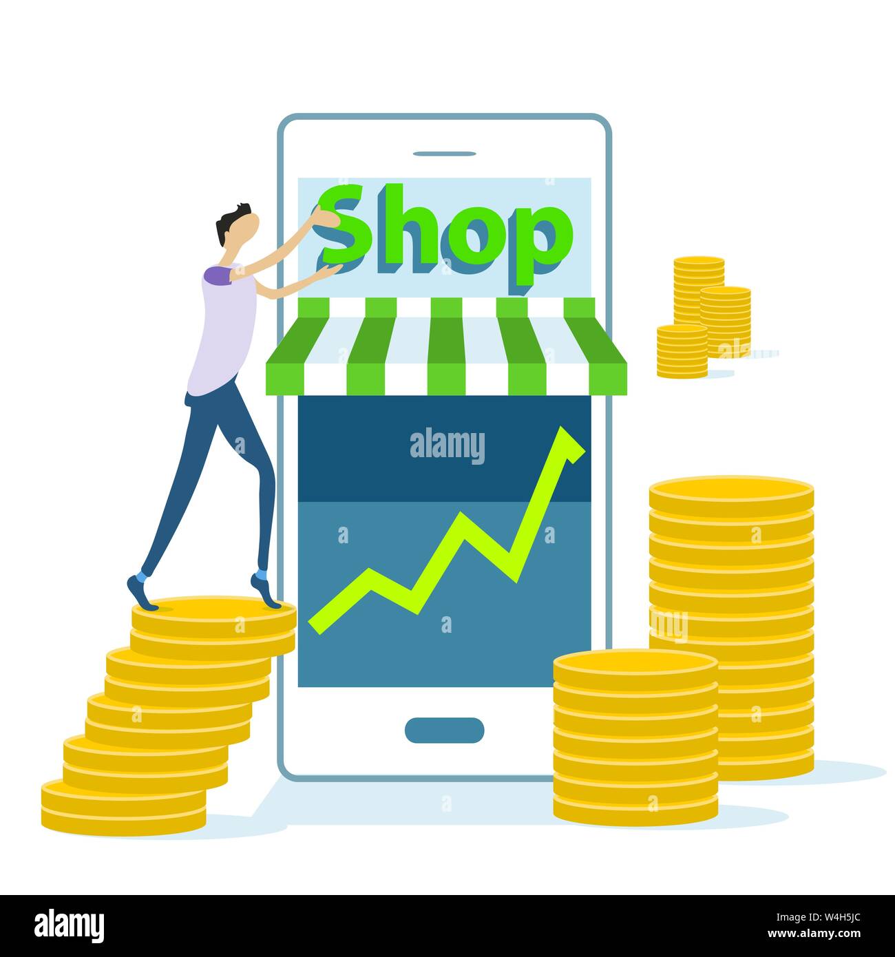 Hanging coins hi-res stock photography and images - Alamy