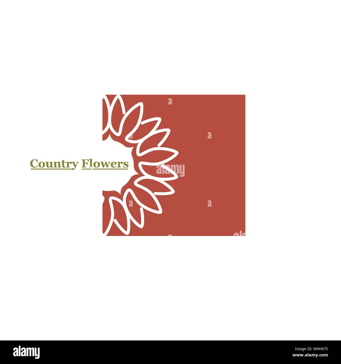 Daisy country garden Stock Vector Images - Alamy