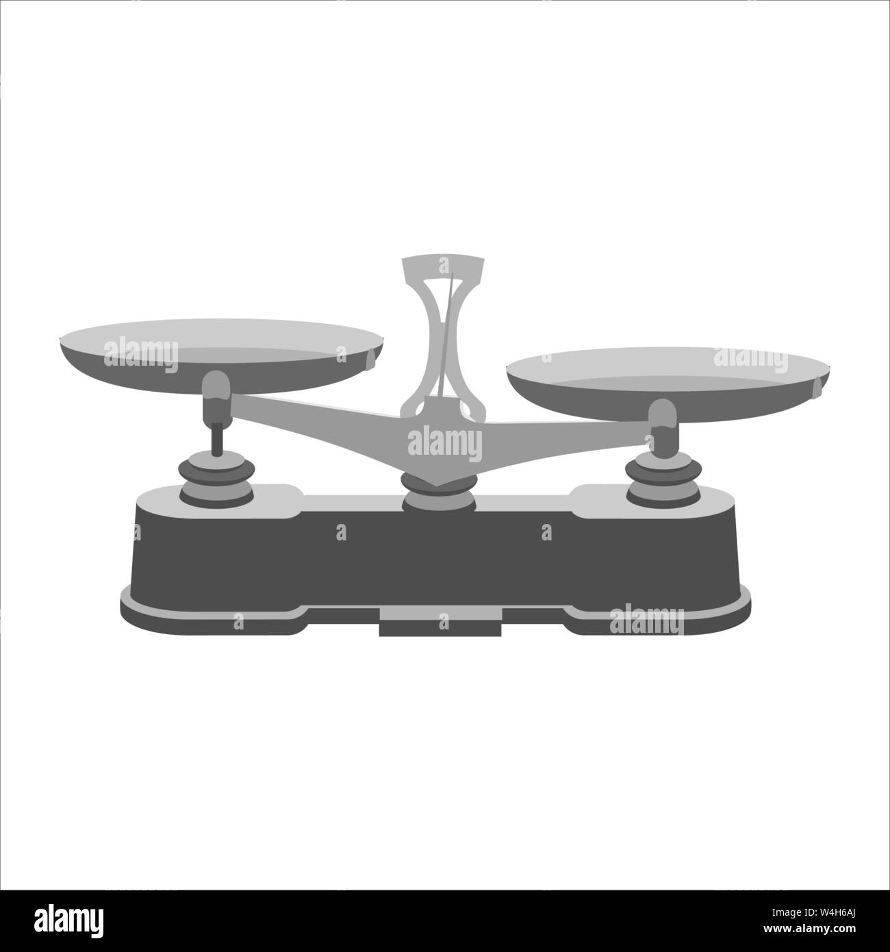 Balance Scale Science Measurement Tool Stock Vector, 44% OFF