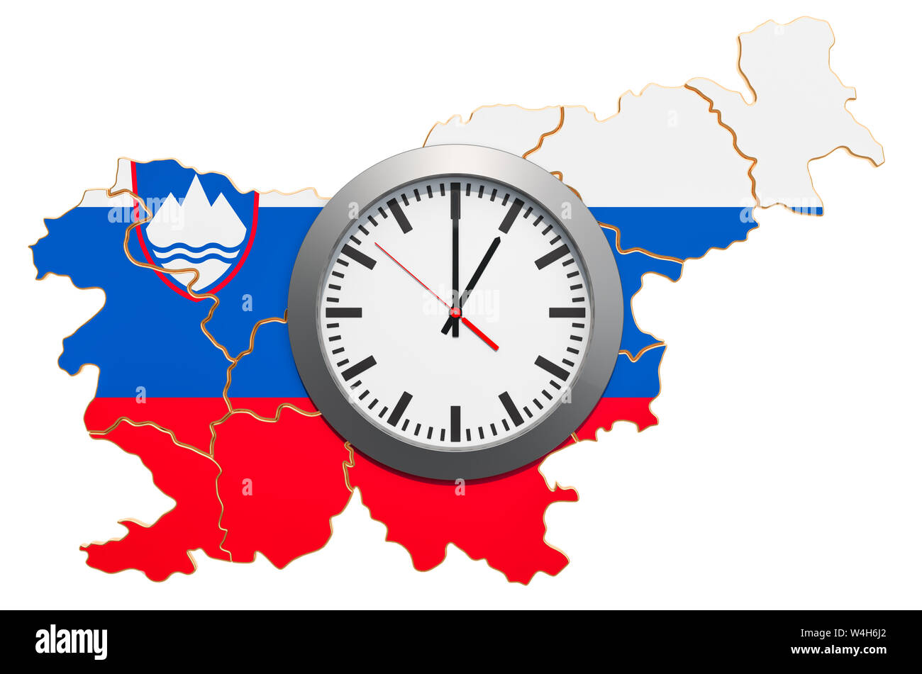 World time zones map hi-res stock photography and images - Alamy