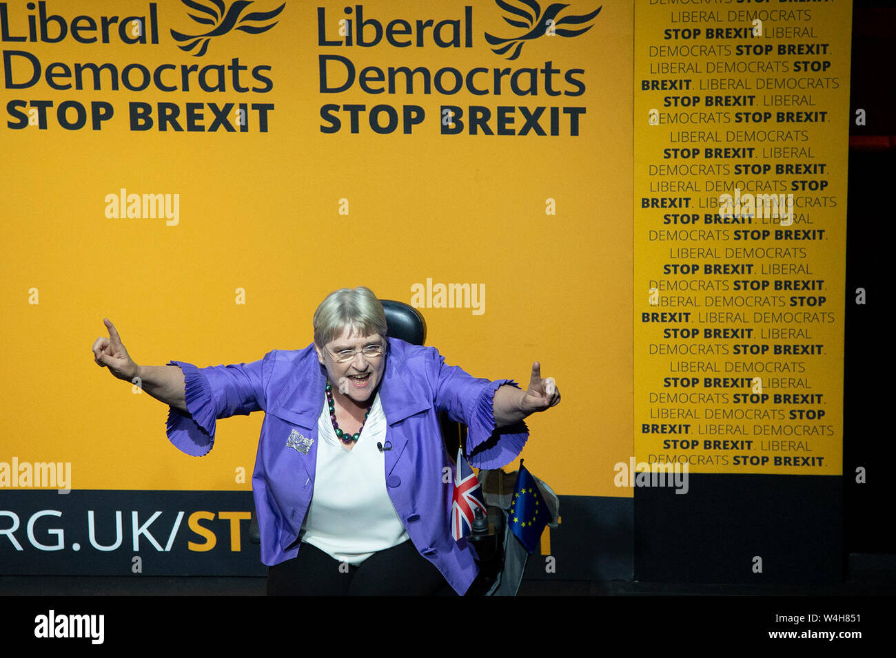 Jo Swinson Liberal Democrat Leadership Rally Stock Photo - Alamy
