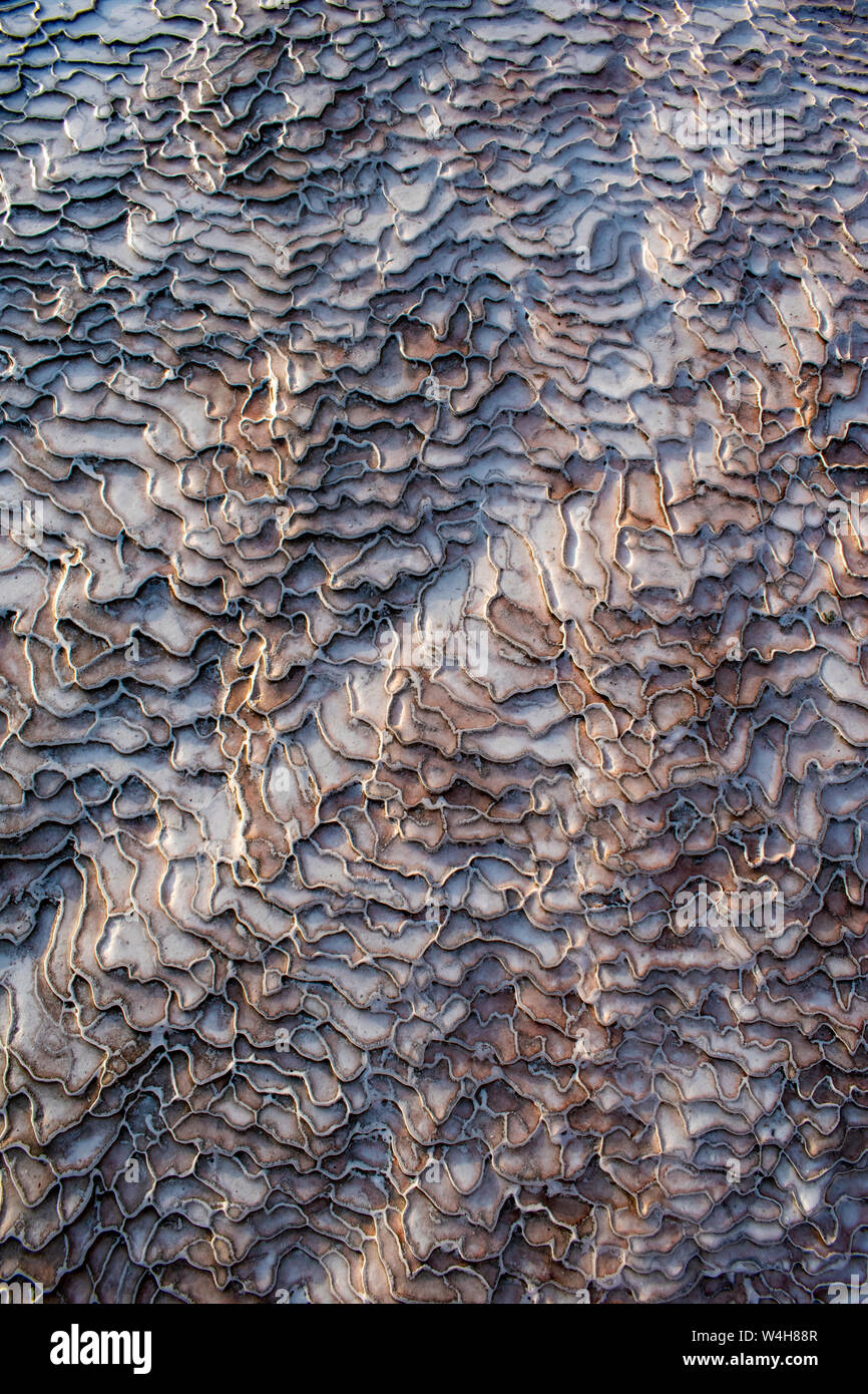 Travertine sedimentary rock hi-res stock photography and images - Alamy