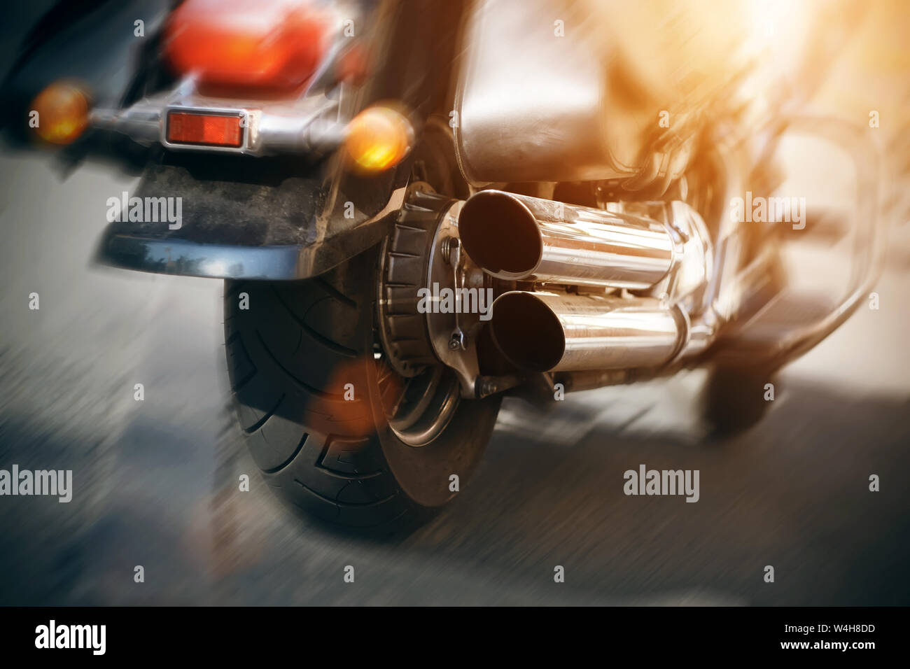 Motorcycle rear light hi-res stock photography and images - Alamy