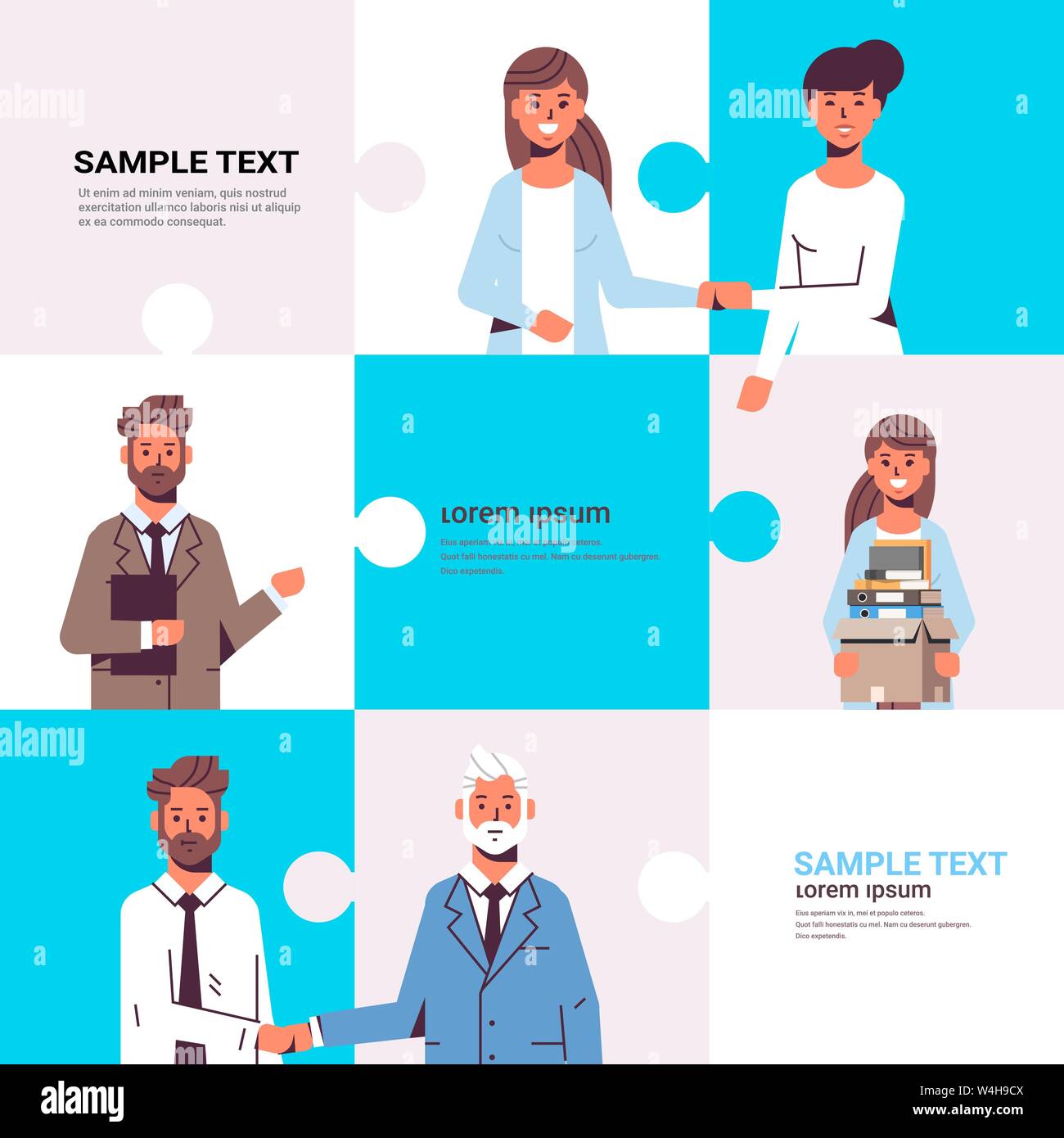 Formal introduction Stock Vector Images - Alamy