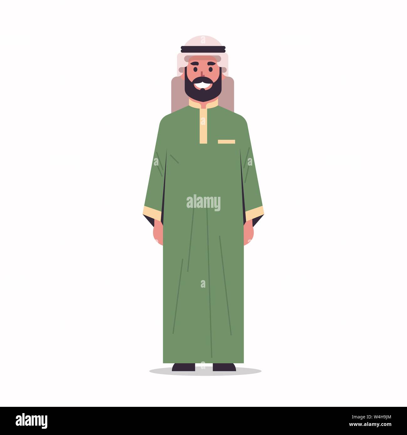 arabic businessman in hijab arab man wearing traditional clothes ...