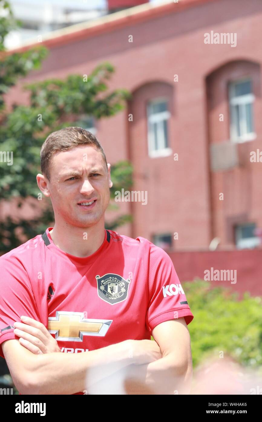 Serbian football player Nemanja Matic of Manchester United F.C. of ...