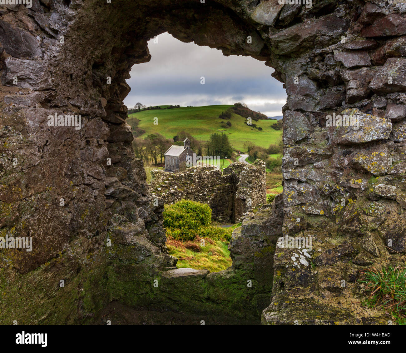 The Rock of Dunamase is the ruins of a 9th century castle in County ...