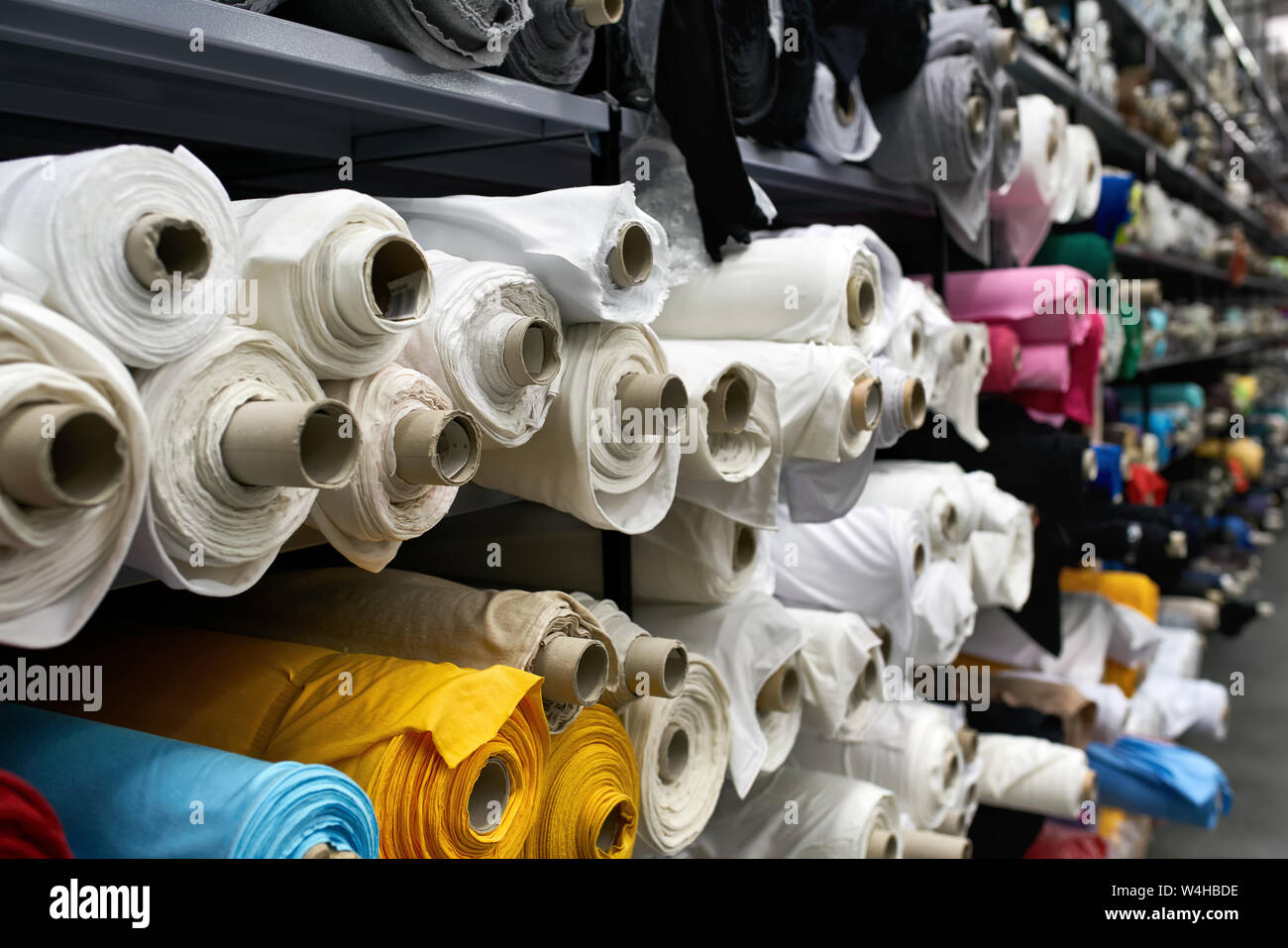 Fabric warehouse hi-res stock photography and images - Alamy