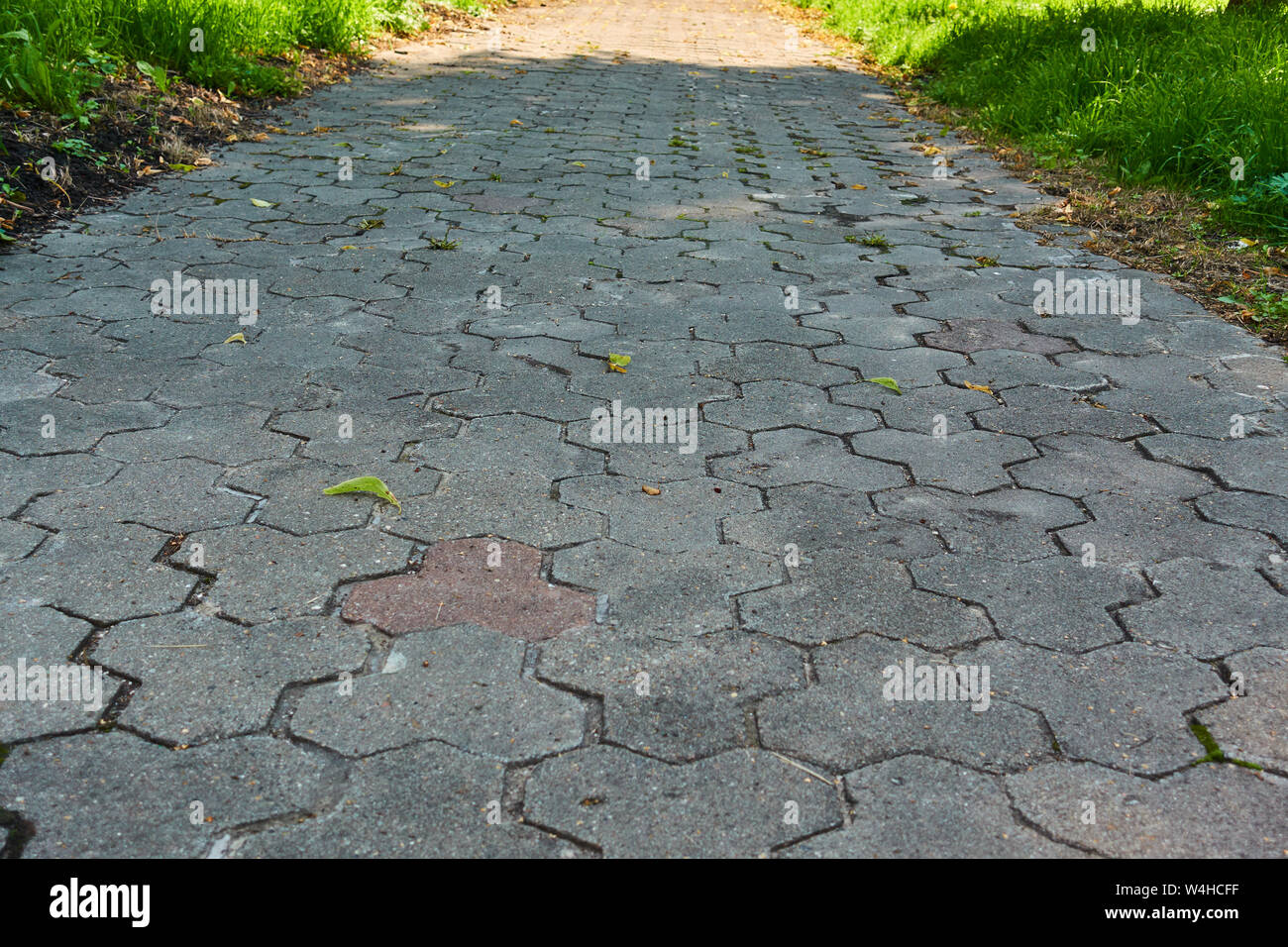 Red brick pavers sidewalk texture hi-res stock photography and images ...