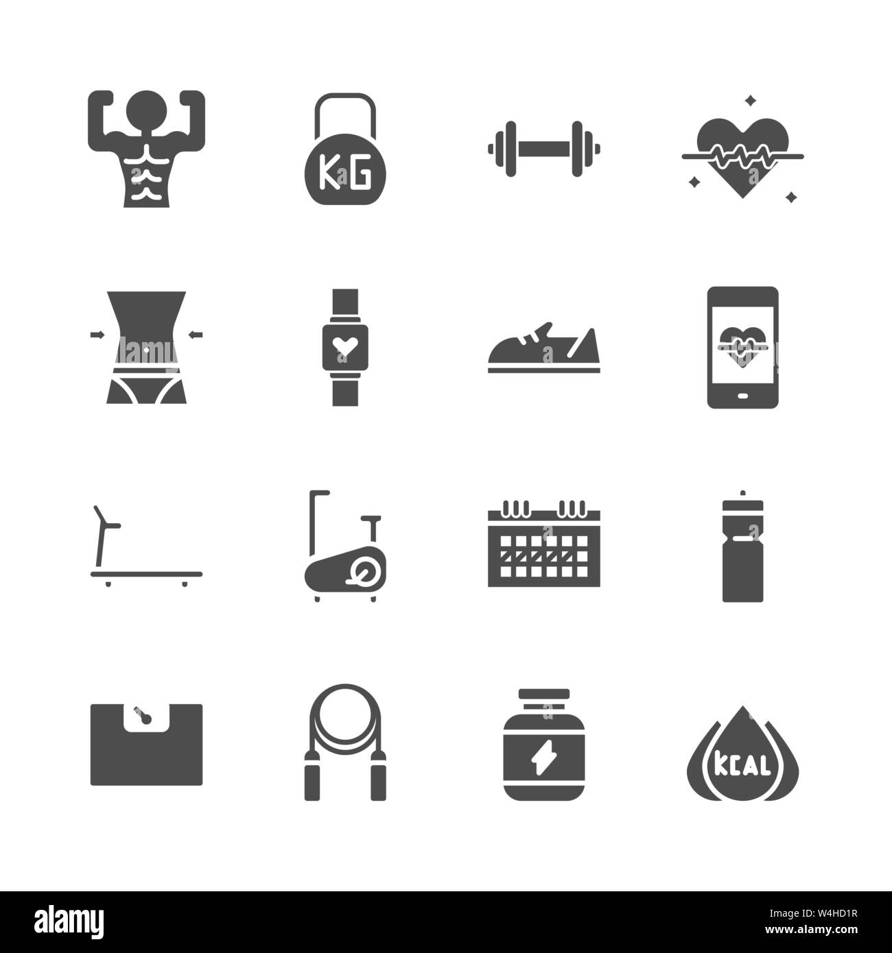 Illustration fat man running hi-res stock photography and images - Alamy