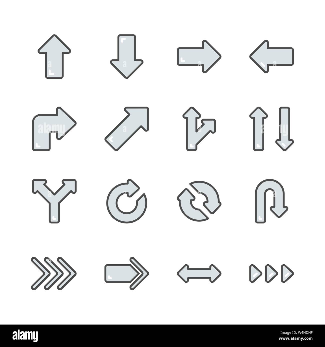 Expand arrows Stock Vector Images - Alamy