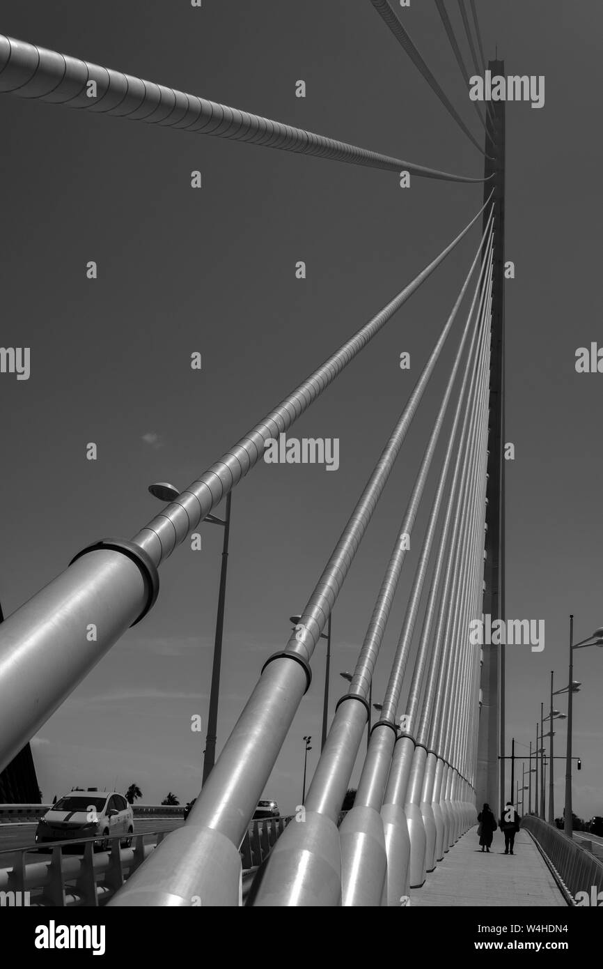 Cantilever Spar Cable Stayed Bridge High Resolution Stock Photography ...
