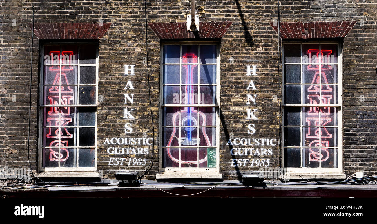 Denmark Street, London Stock Photo - Alamy