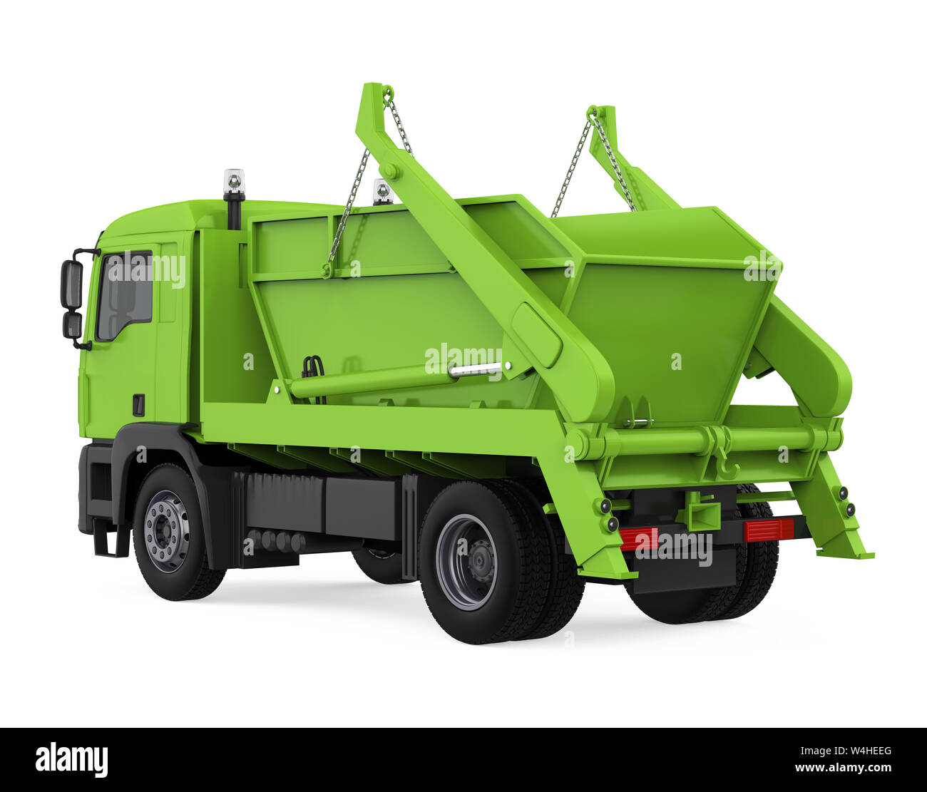 Tipper Dump Truck Isolated Stock Photo - Alamy