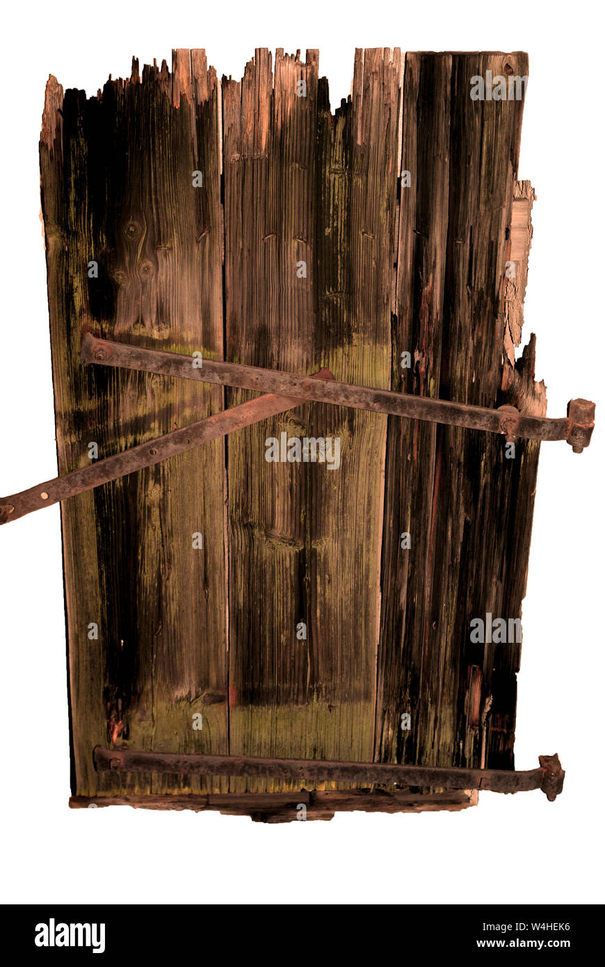 Abandoned crumbling house Cut Out Stock Images & Pictures - Alamy