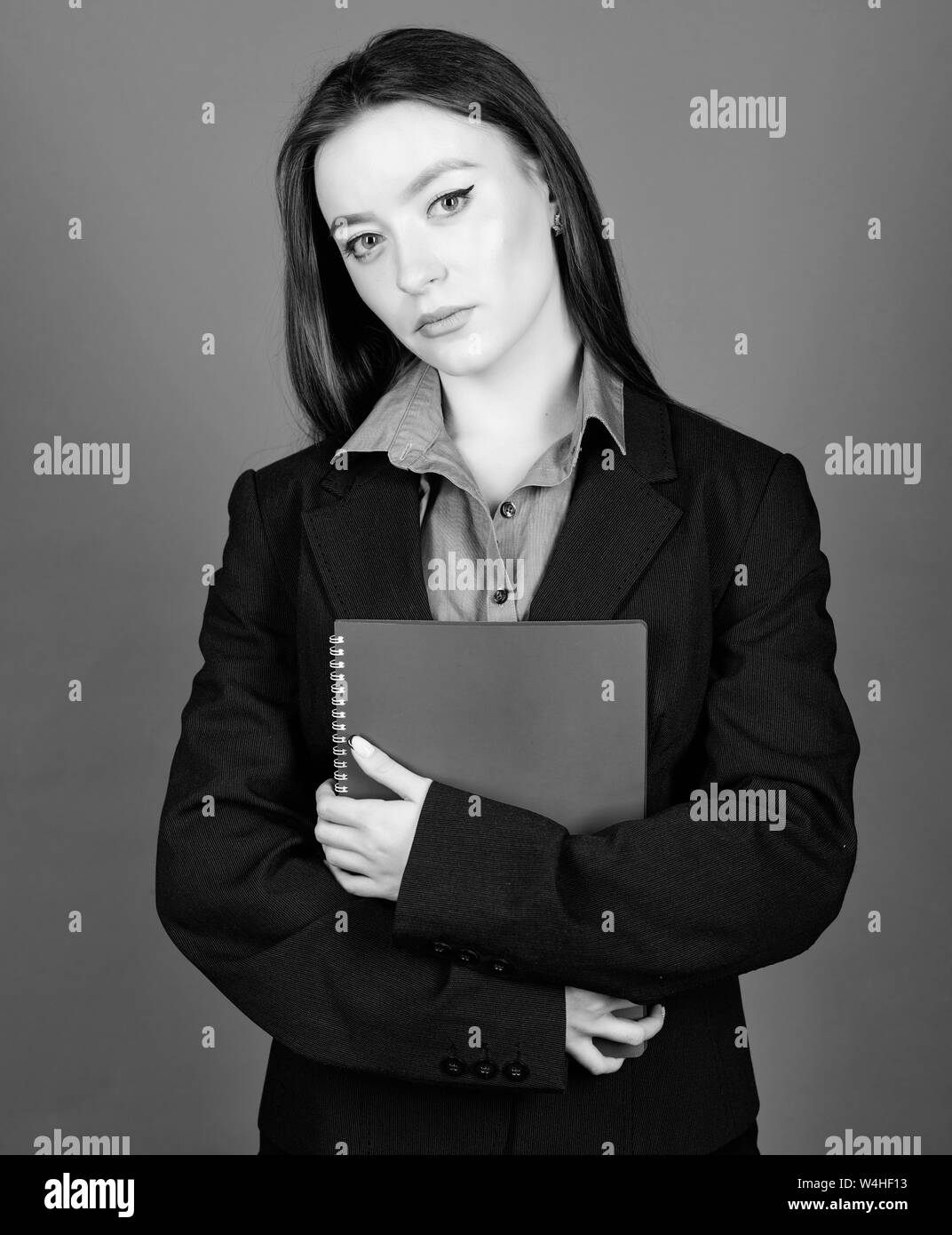 Nerd girl Black and White Stock Photos & Images - Alamy