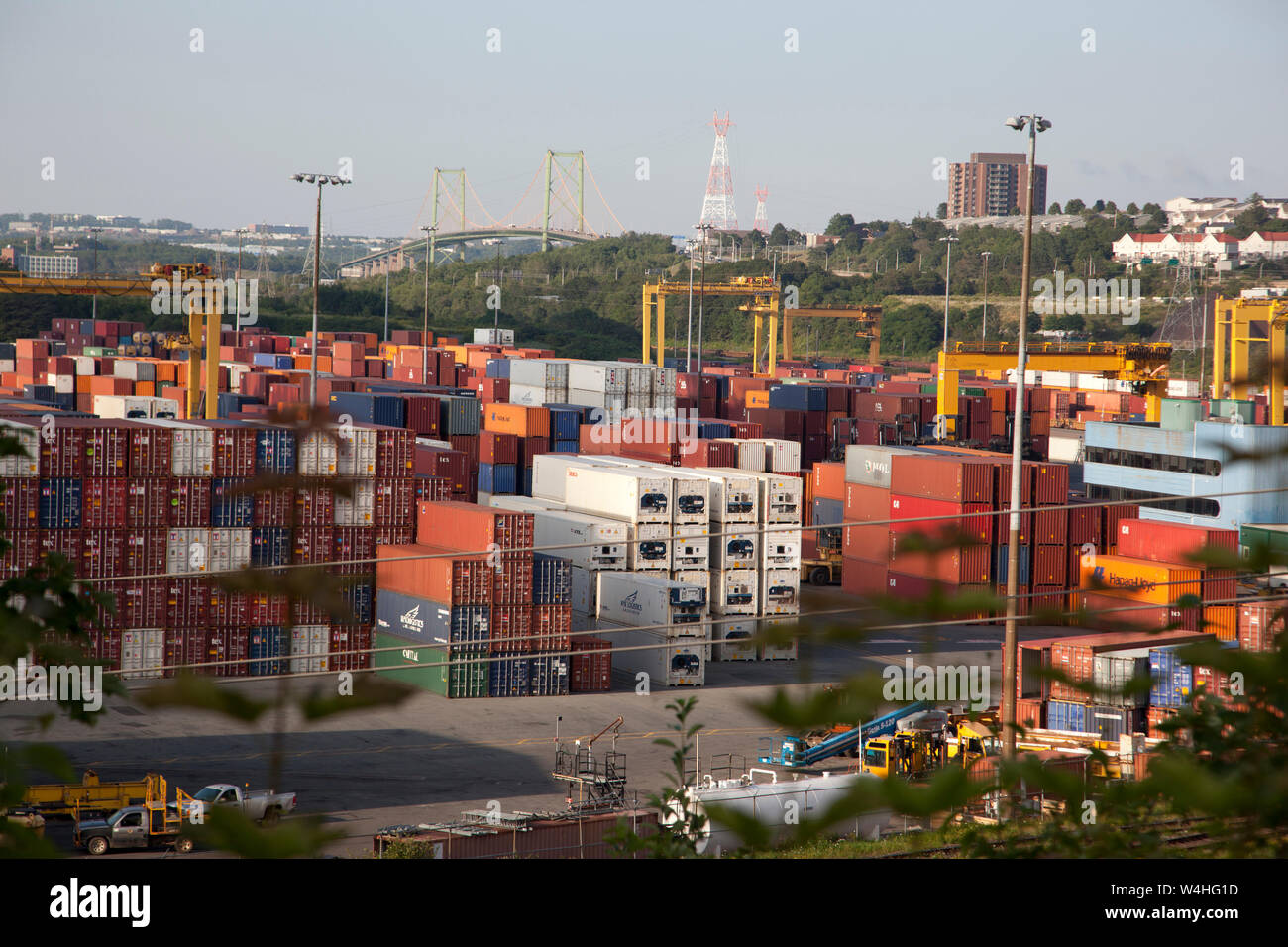 Halifax harbour bridge hi-res stock photography and images - Alamy