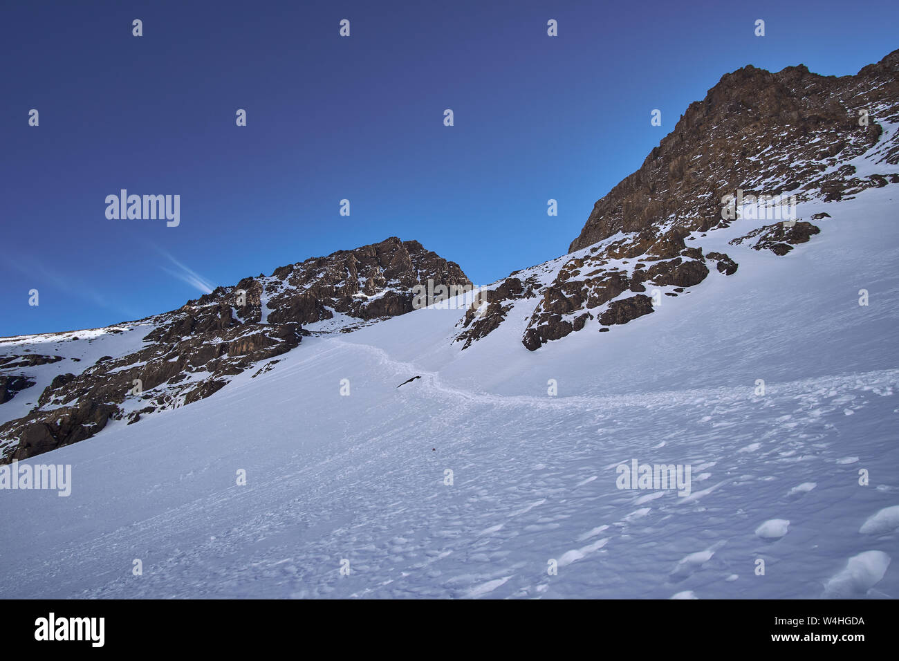 Winter sport in high atlas hi-res stock photography and images - Alamy