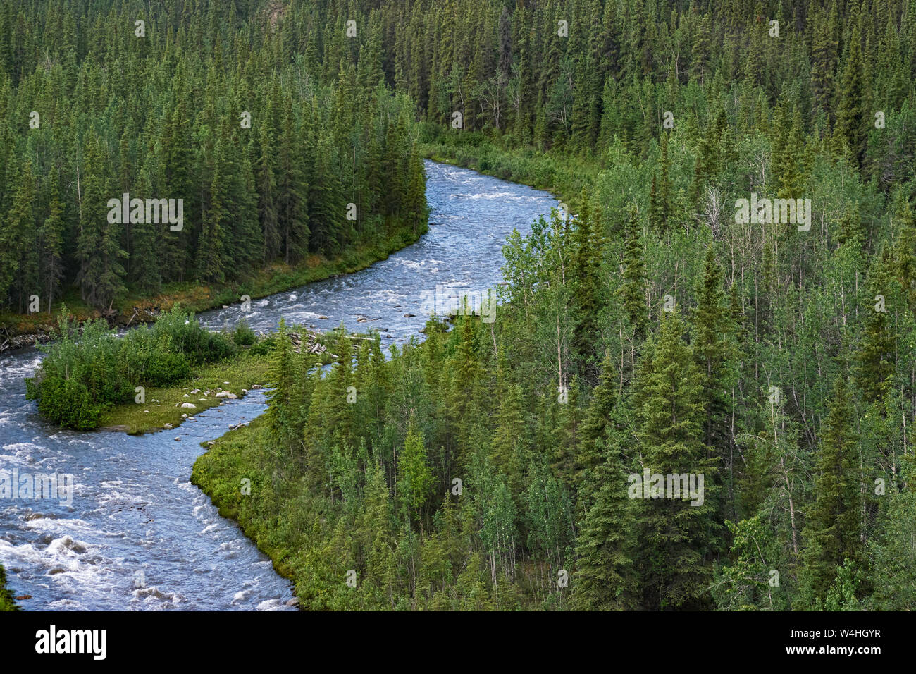 Fairbanks alaska aerial hi-res stock photography and images - Alamy