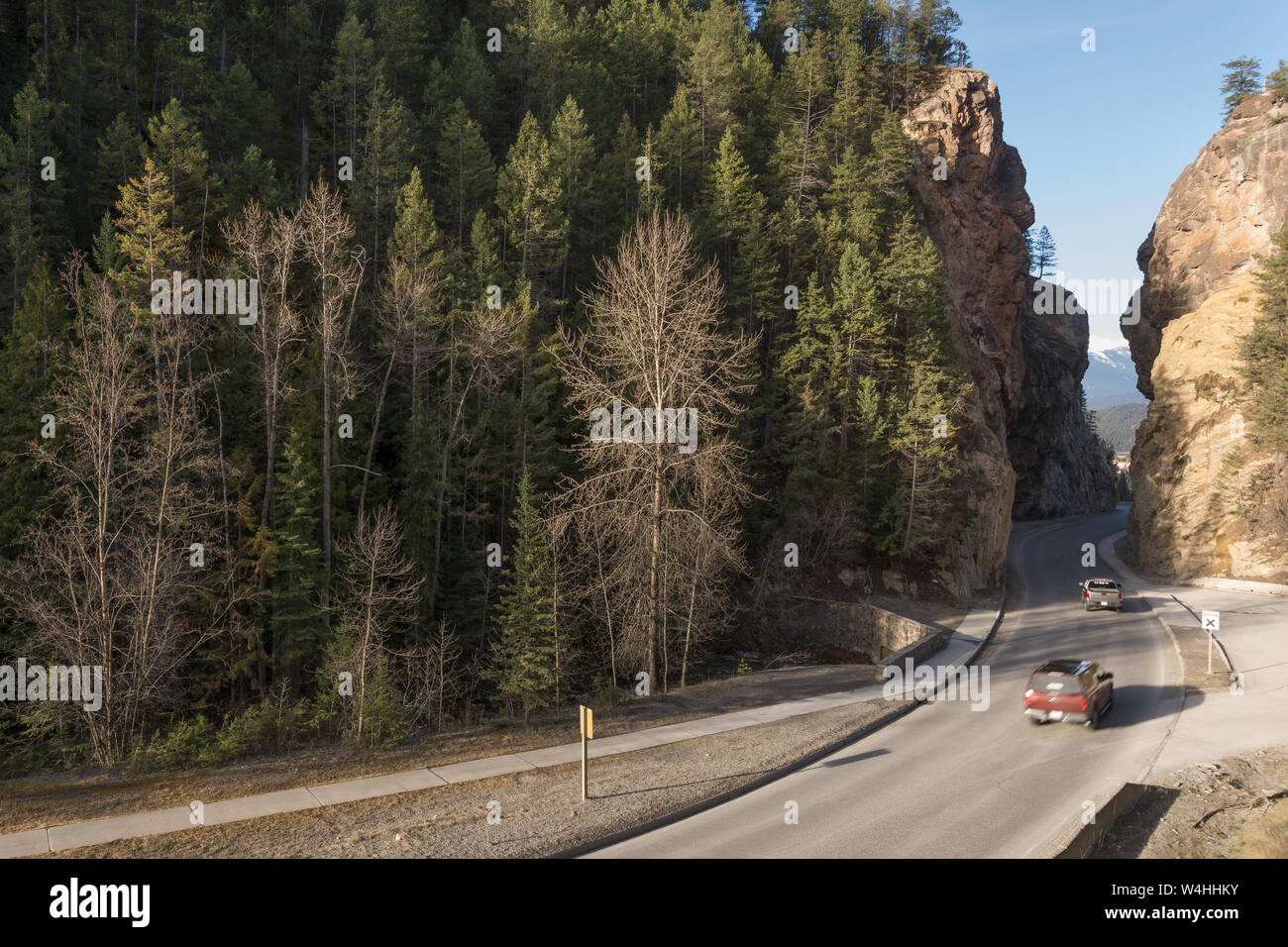 Sinclair canyon, kootenay national park hi-res stock photography and ...