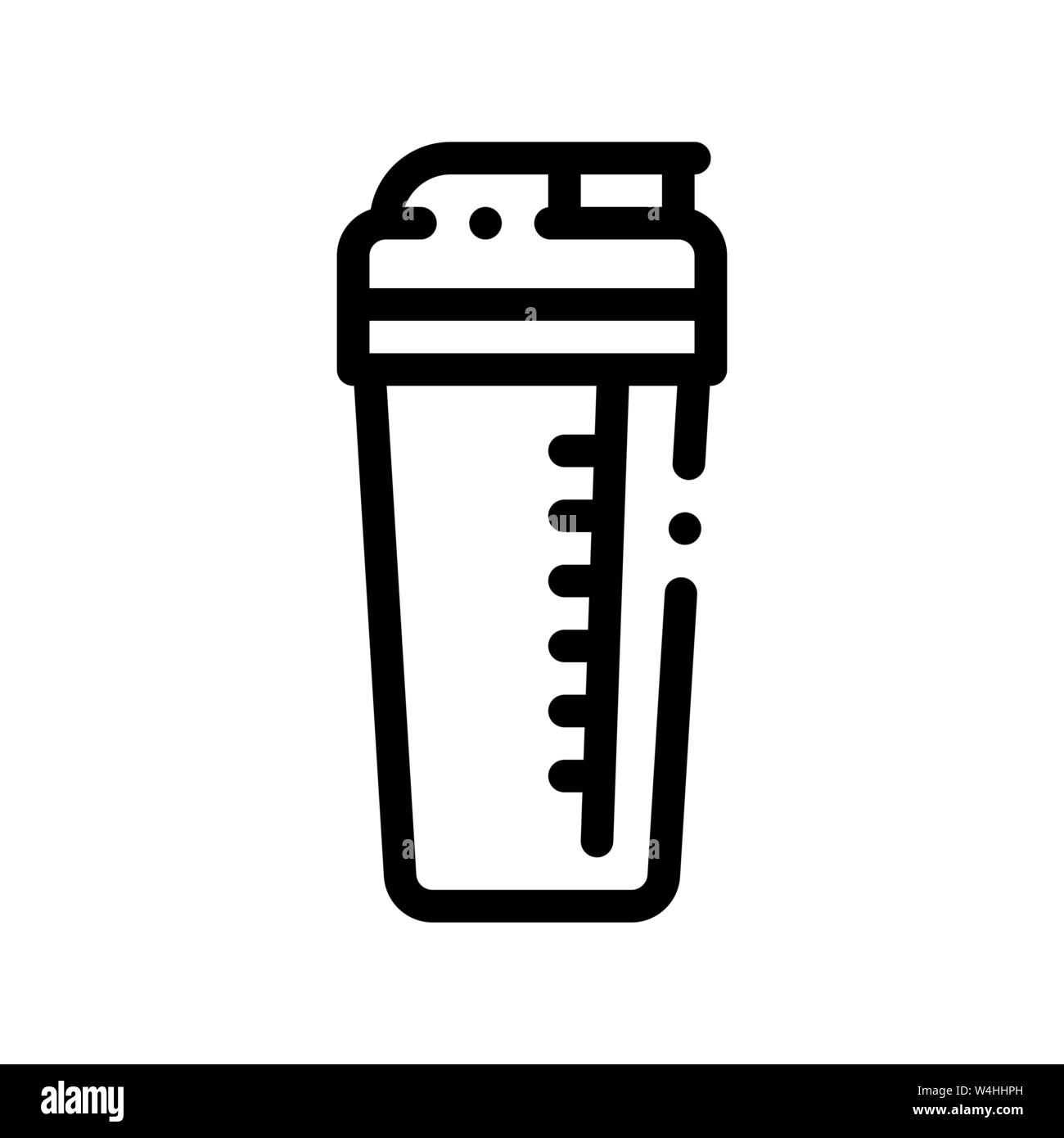 Protein shaker bottle Black and White Stock Photos & Images - Alamy