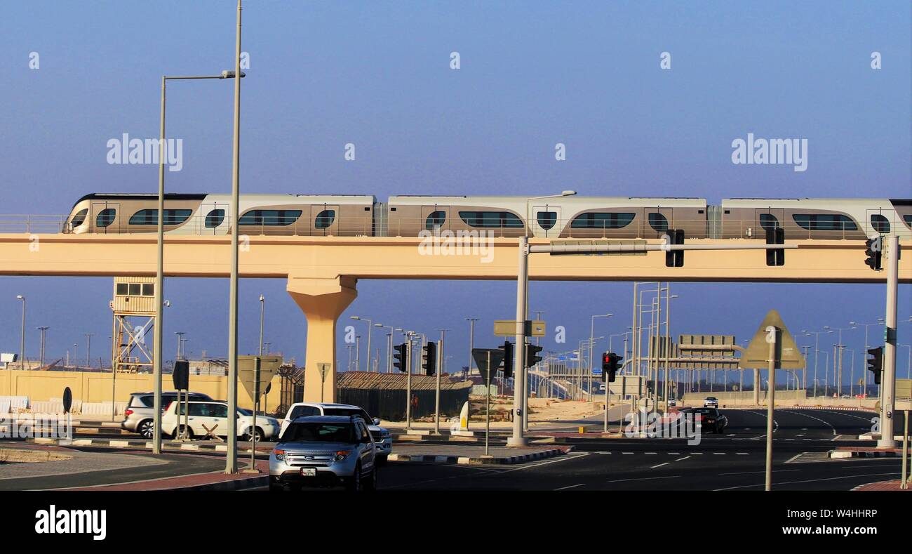 Doha metro under Qatar Rail Project, is one of the fastest driverless ...
