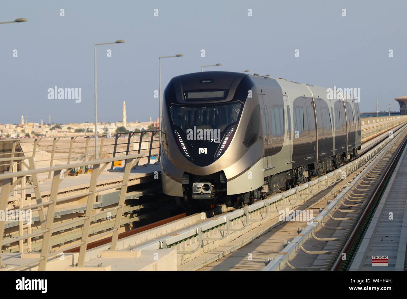 Doha metro under Qatar Rail Project, is one of the fastest driverless ...