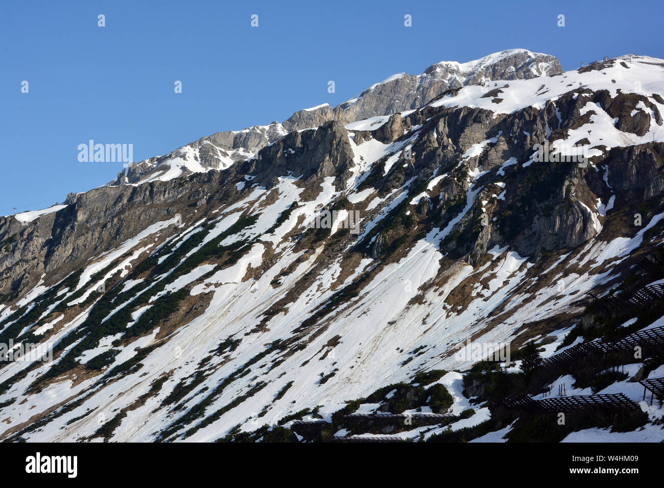 Arlberg Pass, Arlberg, Alps, Austria, Europe Stock Photo - Alamy