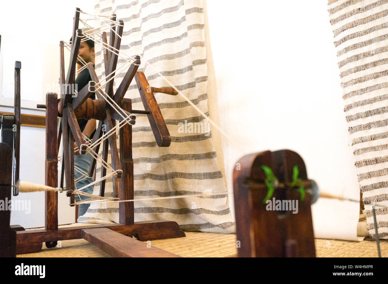 Charkha indian hi-res stock photography and images - Alamy