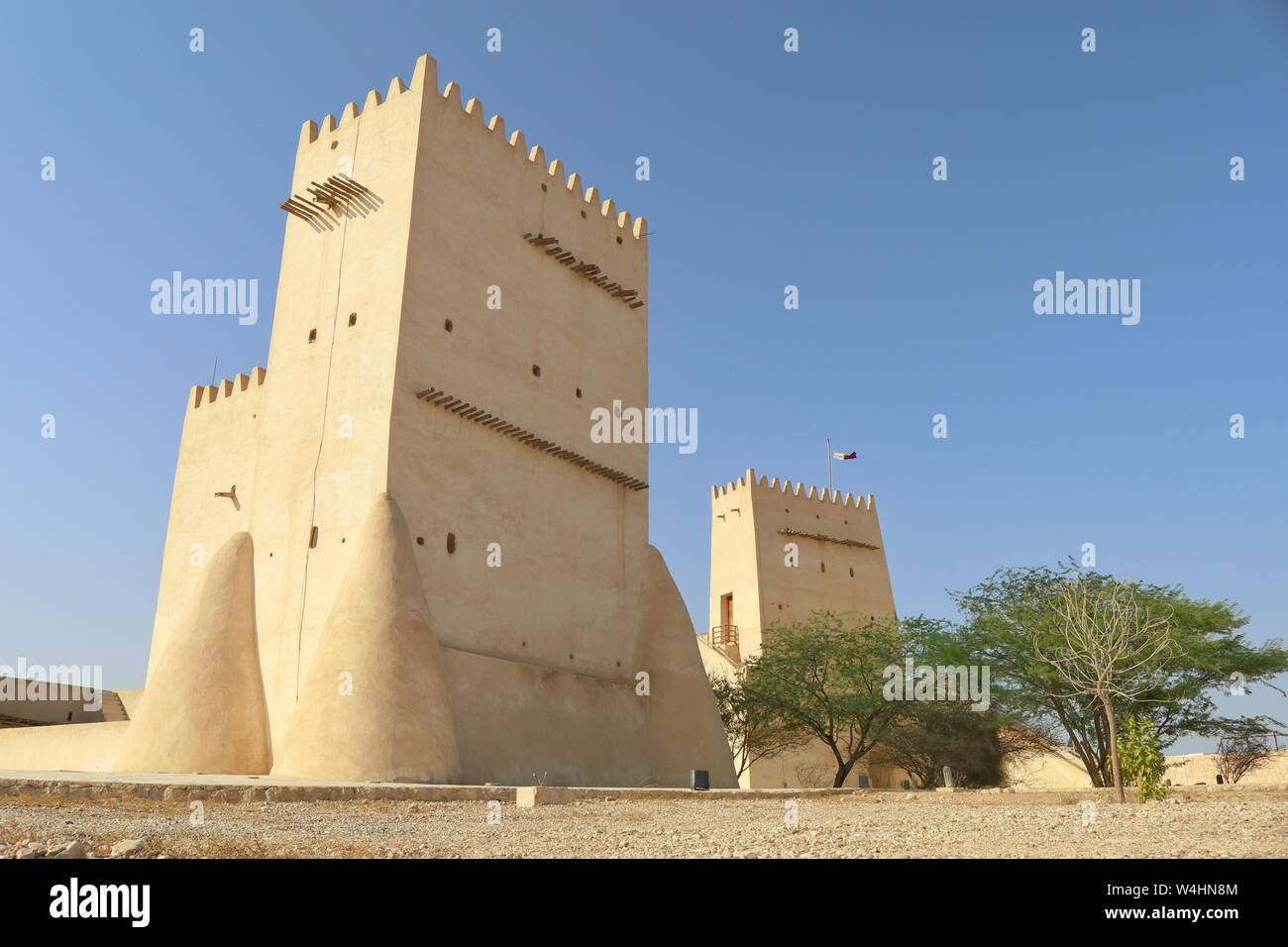 Al Barzan Towers is also known as the Umm Salal Mohammed Fort Towers ...