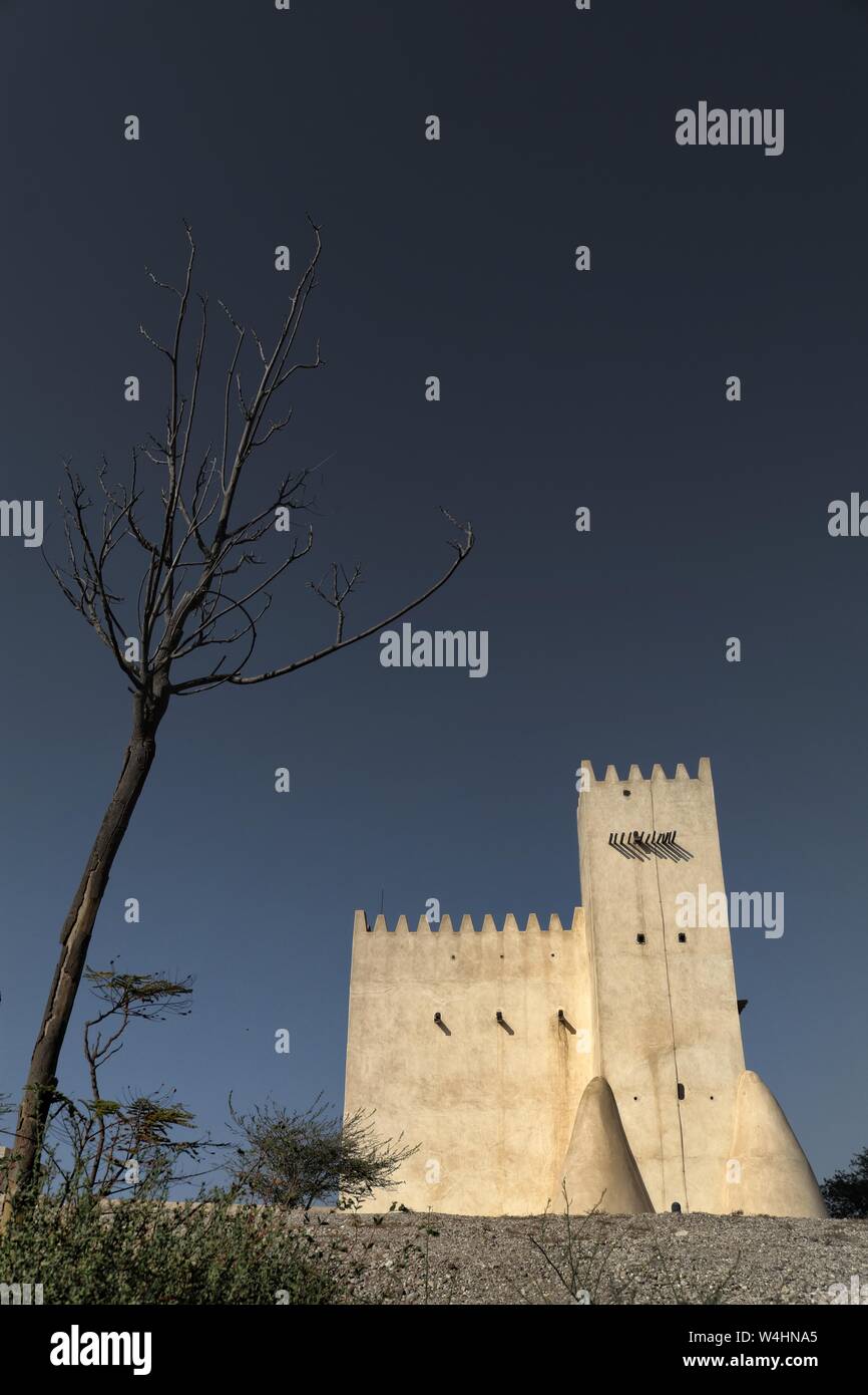 Historic barzan tower in doha hi-res stock photography and images - Alamy