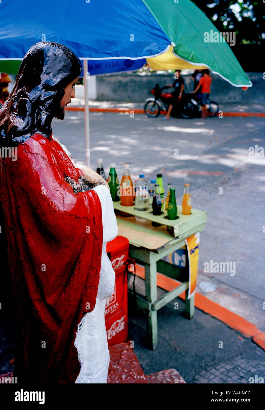 Jesus Christ in Manila North Cemetery in Manila in Luzon Metro Manila ...