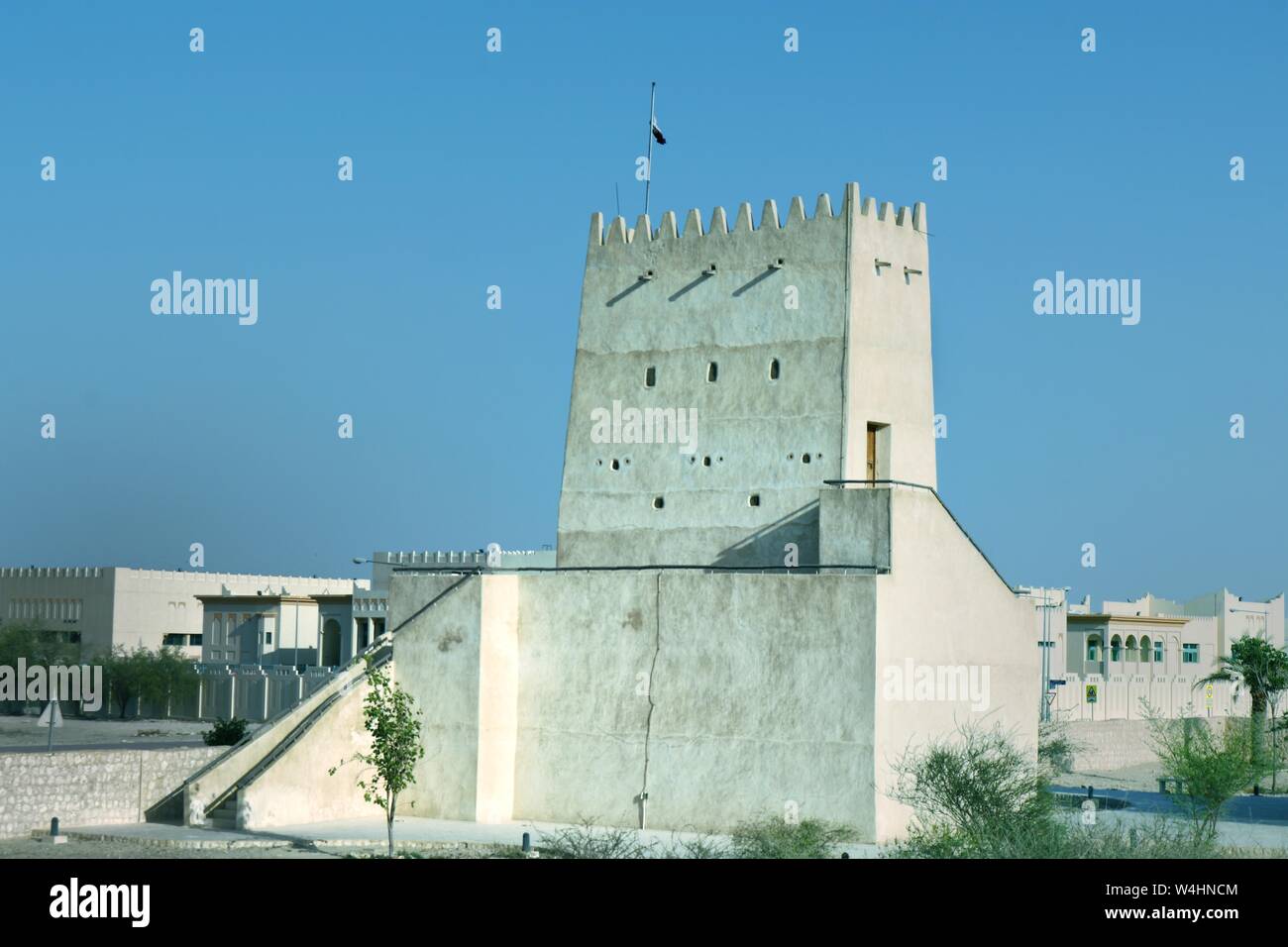 Al Barzan Towers is also known as the Umm Salal Mohammed Fort Towers ...