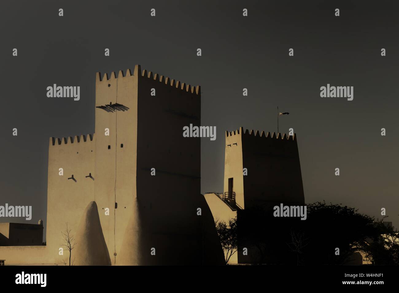 Al Barzan Towers is also known as the Umm Salal Mohammed Fort Towers ...