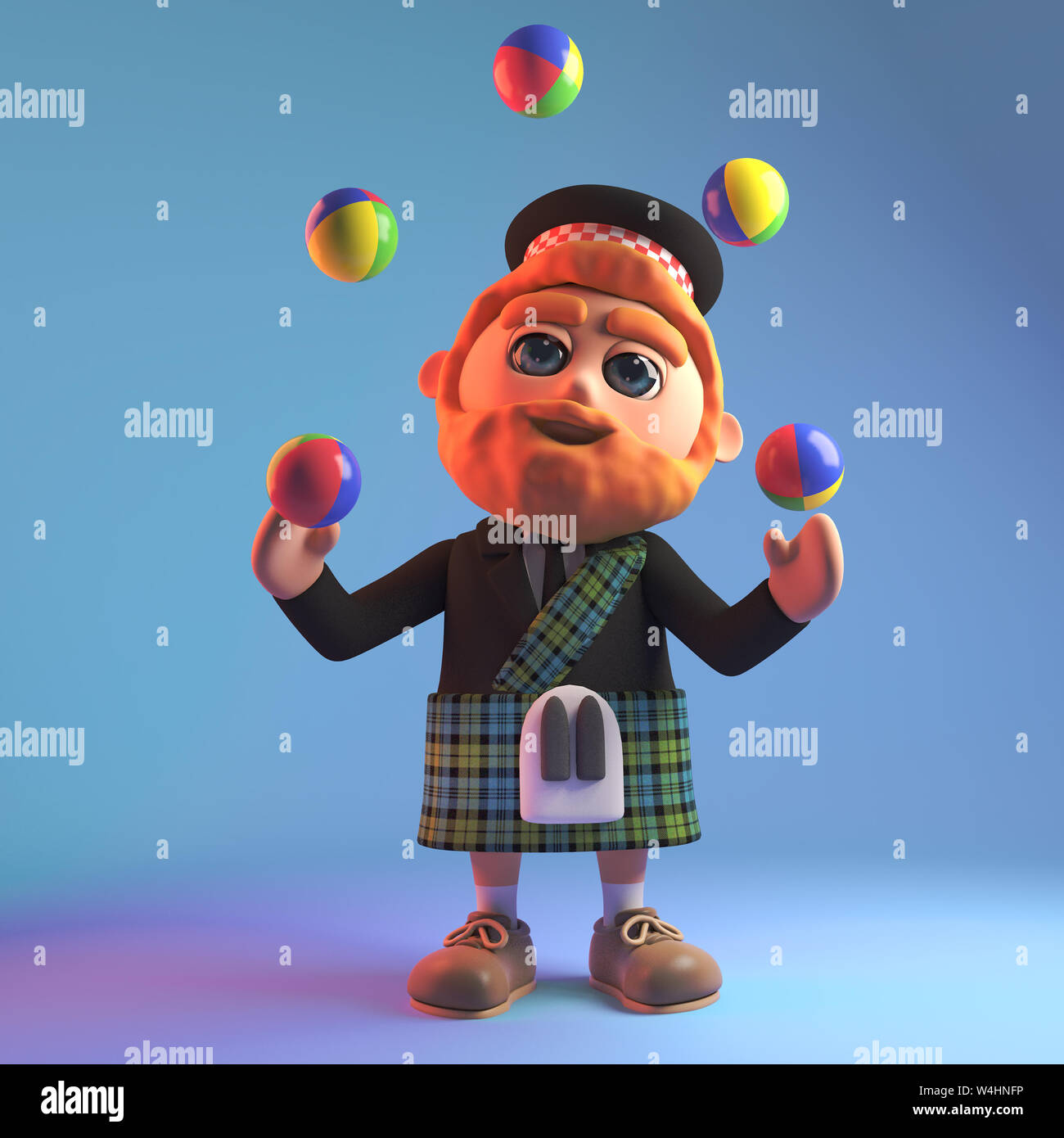 Scotsman cartoon hi-res stock photography and images - Alamy