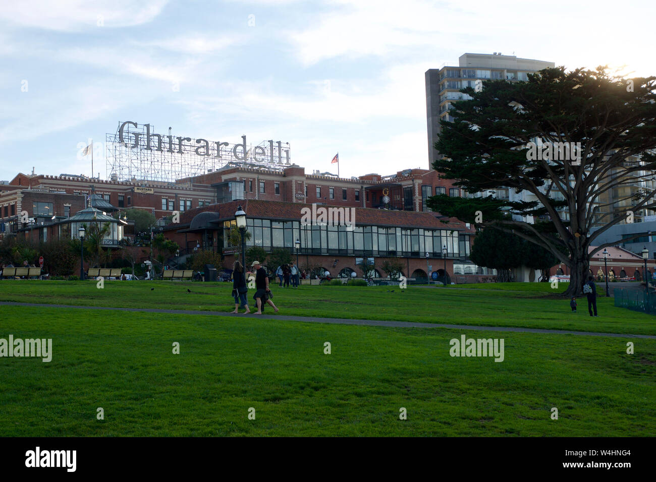 SAN FRANCISCO, CALIFORNIA, UNITED STATES - NOV 25th, 2018: Ghirardelli ...