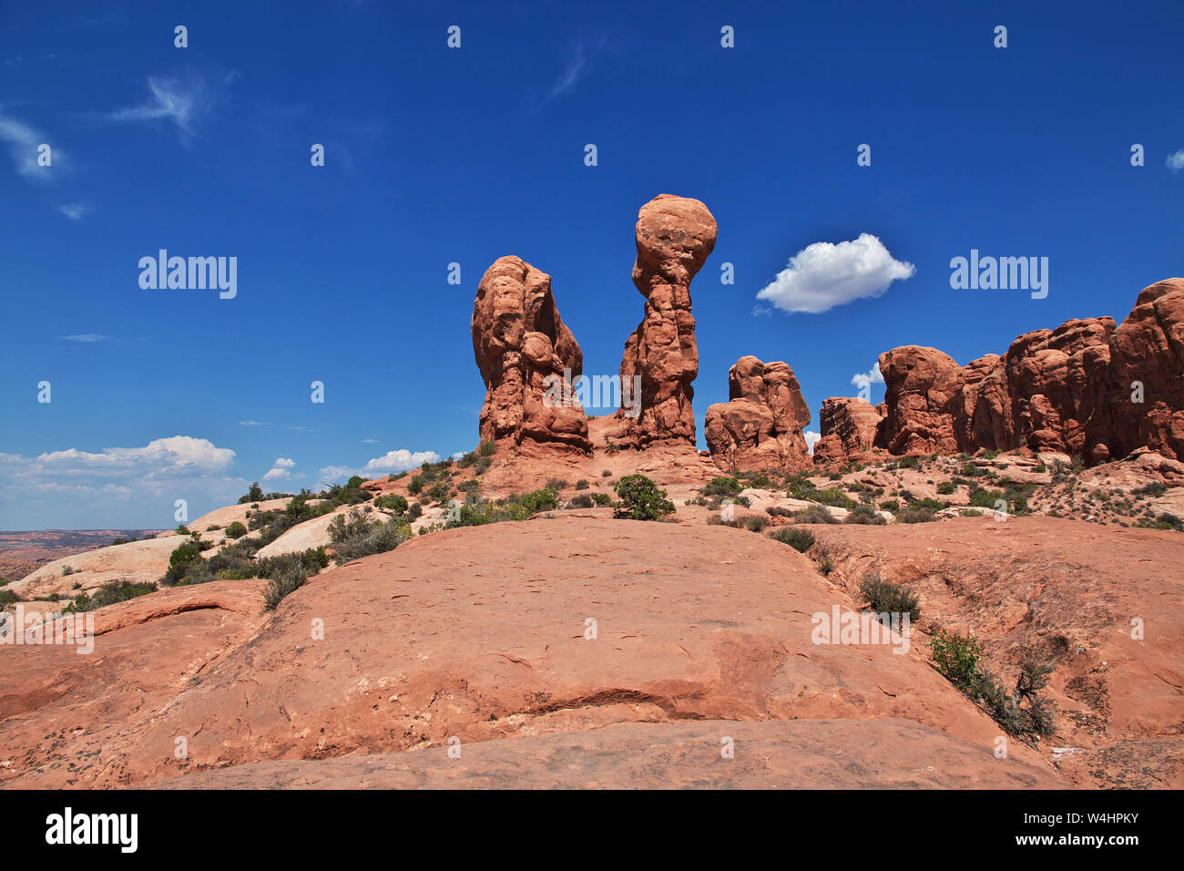 Arches Valley in Utah, USA Stock Photo - Alamy