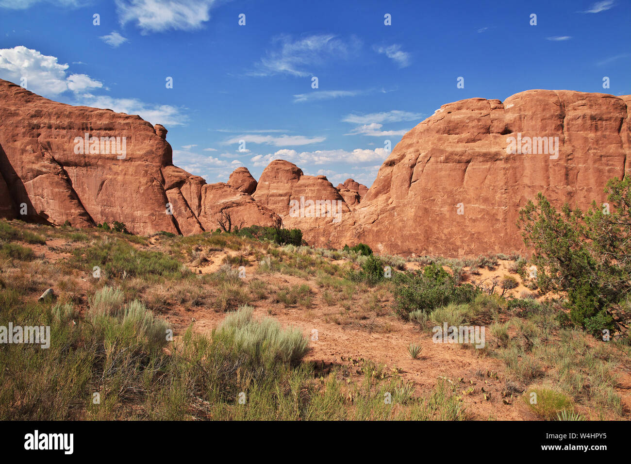 Arches Valley in Utah, USA Stock Photo - Alamy