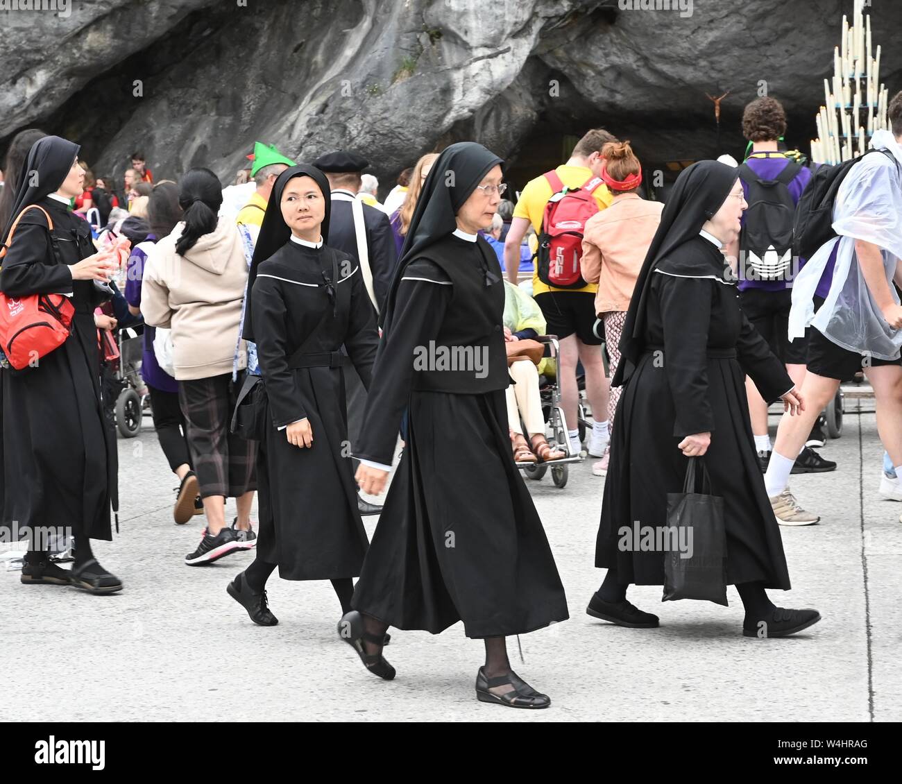 Nuns At Lourdes High Resolution Stock Photography and Images - Alamy