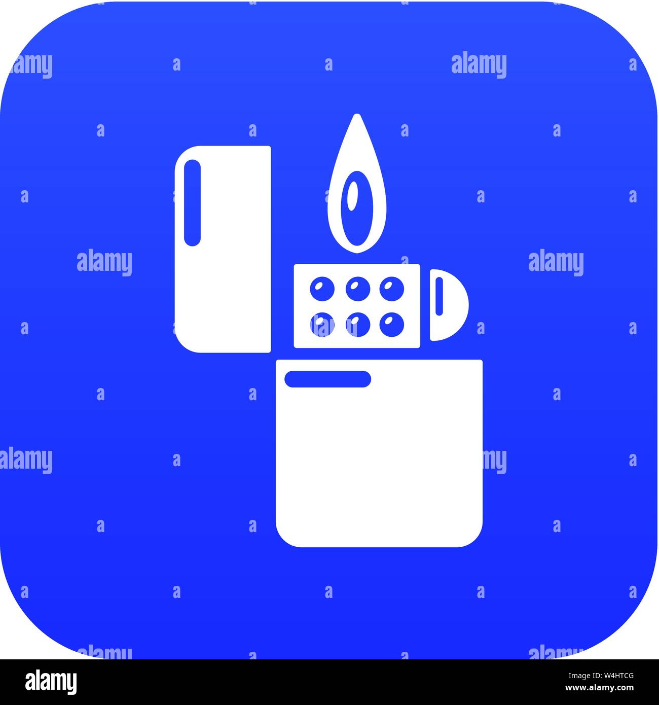 Lighter icon, simple black style Stock Vector Image & Art - Alamy