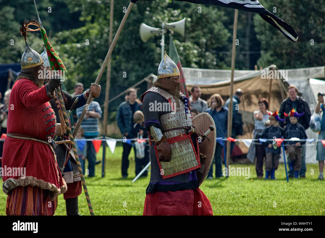 A Medieval re-enactment day in Lanark Stock Photo - Alamy
