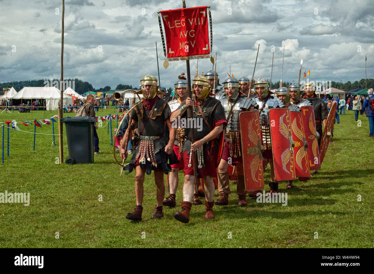A Medieval re-enactment day in Lanark Stock Photo - Alamy